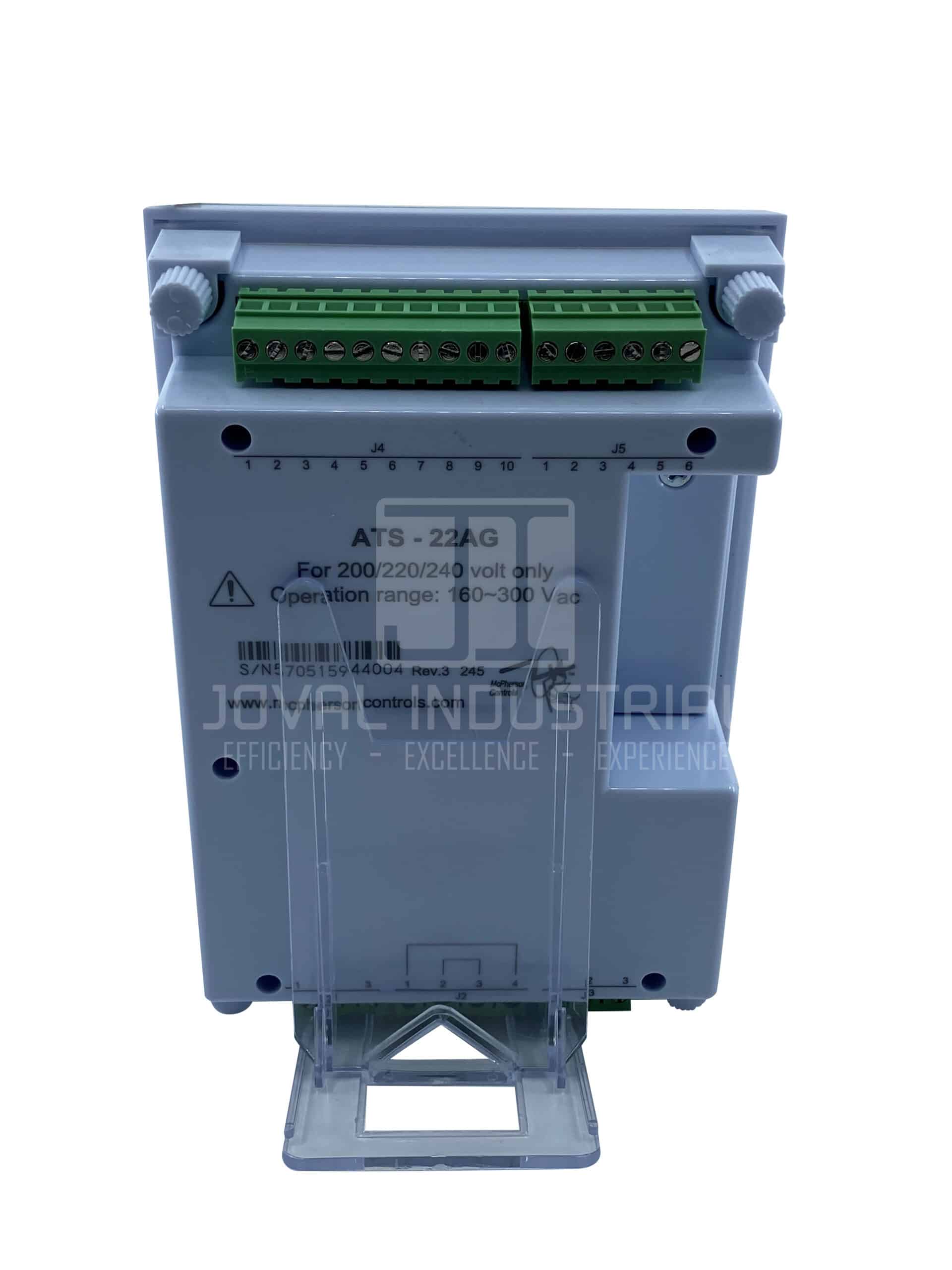 ATS-22AG Mcpherson Controls Automatic Transfer Switch Controller ...