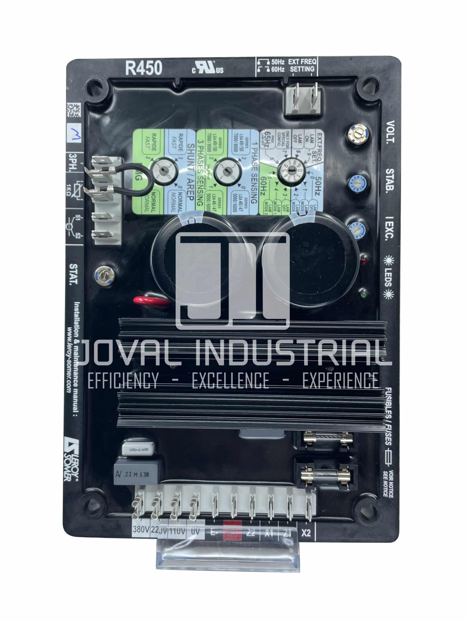 R450 AVR Leroy Somer AEM110RE031 - Joval Industrial