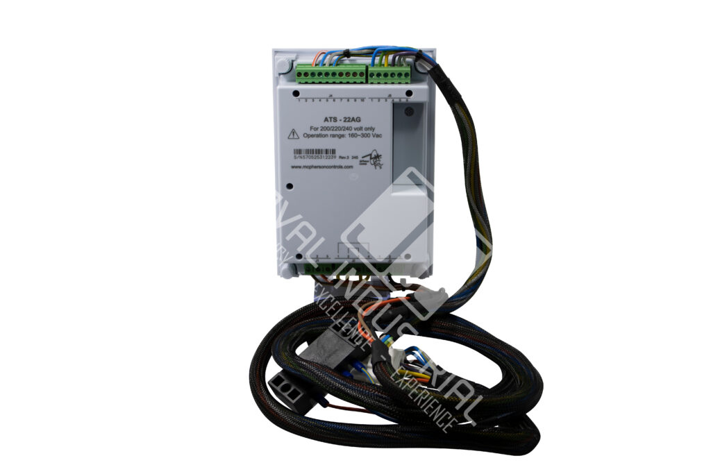 ATS-22 1PH Kit Mcpherson Controls Automatic Transfer Switch Controller ...