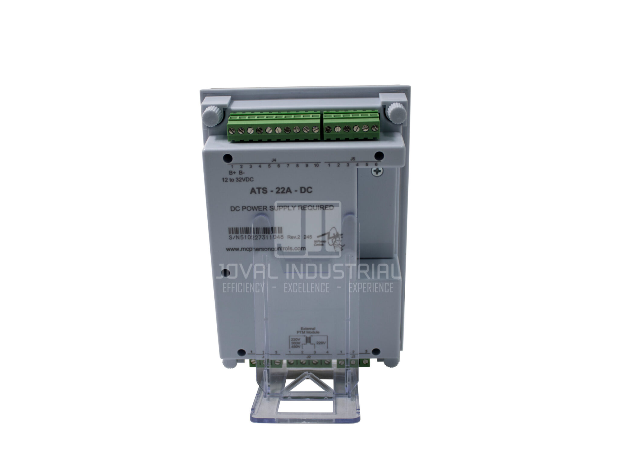 ATS-22 3PH Kit Mcpherson Controls Automatic Transfer Switch Controller - Joval Industrial