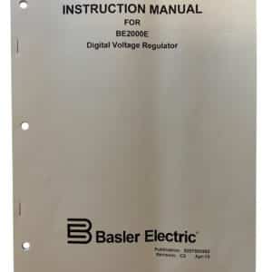 BE2000E AVR Basler Automatic Voltage Regulator - Joval Industrial